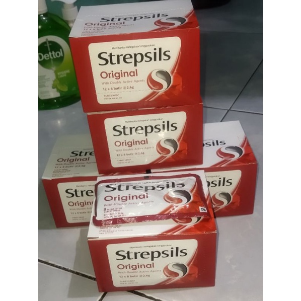 Jual Strepsil permen pelega tenggorokan rasa original 8 butir | Shopee ...