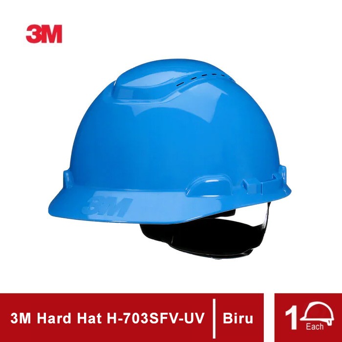 Jual 3M H-703SFV-UV Helm Hard Hat with UVicator - Helm Helmet Proyek ...