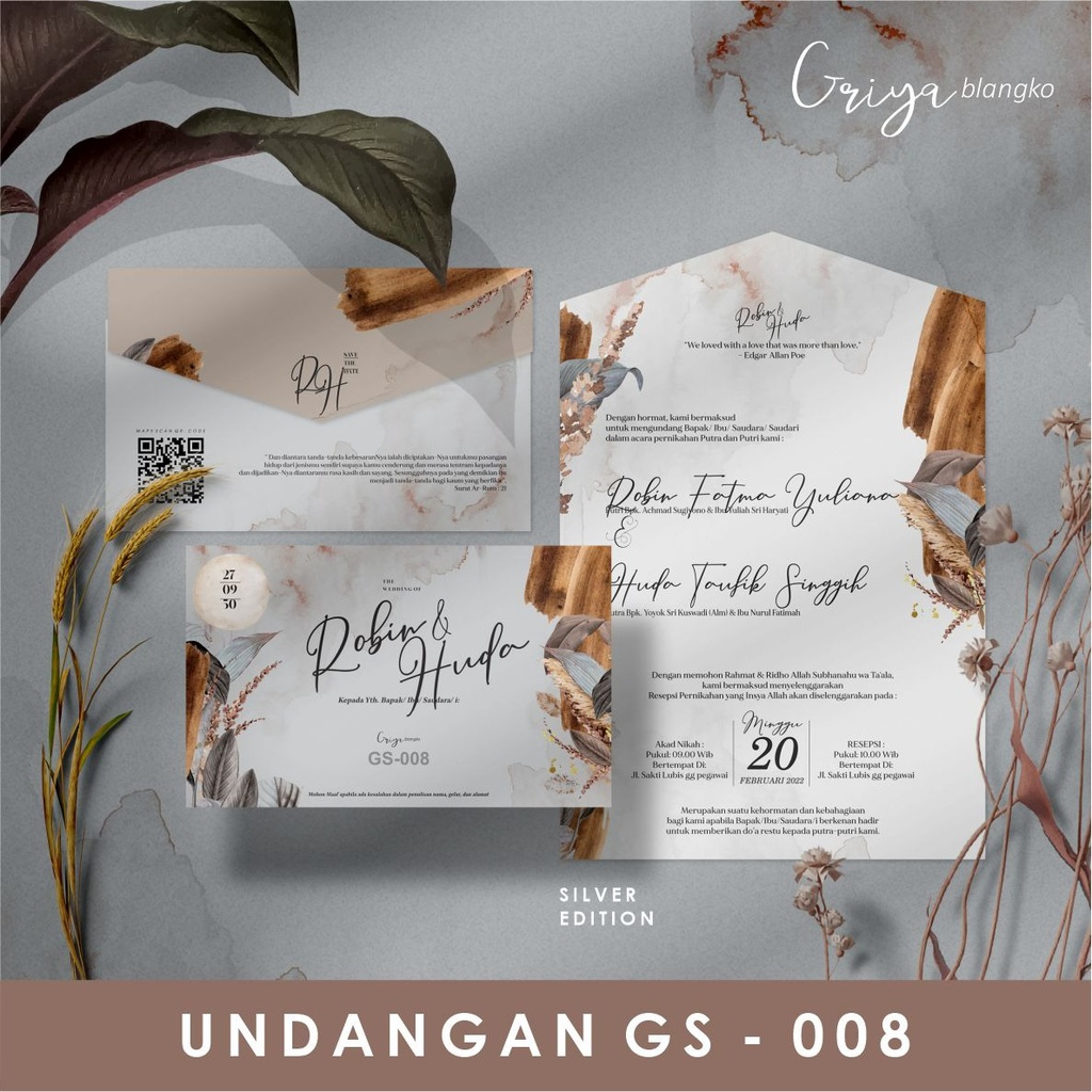 Jual UNDANGAN PERNIKAHAN, UNDANGAN NIKAH PREMIUM, UNDANGAN NIKAH ...