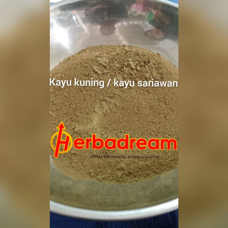 Jual 50 GRAM BUBUK KAYU AKAR KUNING TALI ALBUTRA SARIAWAN SIRAWA KI ...