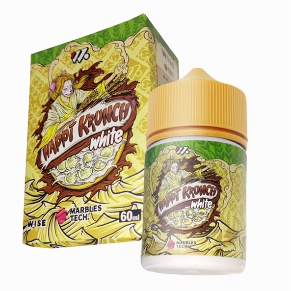 Jual HAPPY KRUNCH WHITE V2 - Liquid Vape | Shopee Indonesia