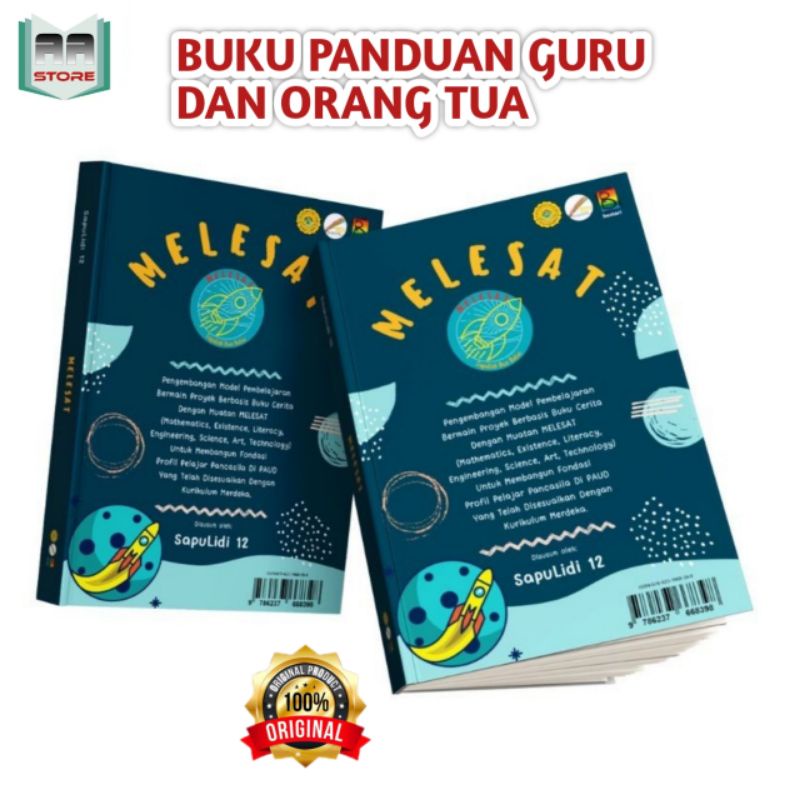 Jual MELESAT - Buku Panduan Guru PAUD Kurikulum Merdeka Belajar - Sapu Lidi 12 | Shopee Indonesia