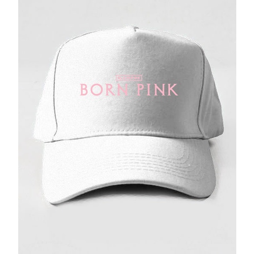 Jual topi baseball velcro premium desain tour born to br pink | Shopee ...