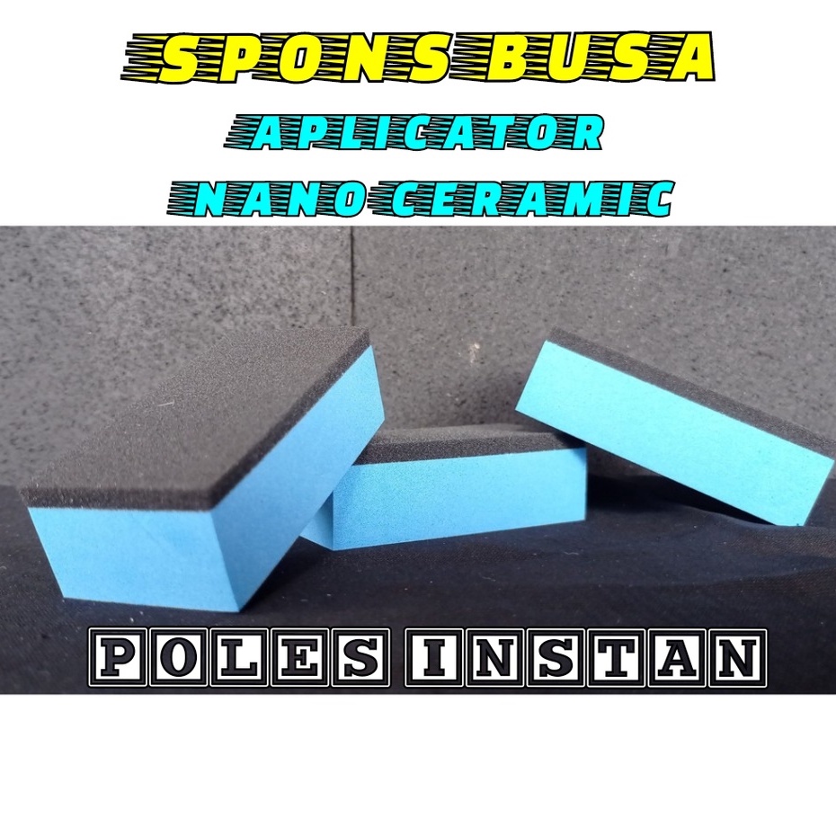 Jual Spon Busa Aplicator Coating Nano Ceramic | Shopee Indonesia