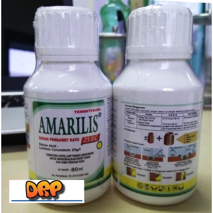 Jual Obat pembasmi Anti Rayap Bahan Pengawet Kayu 80 ml AMARILIS 25EC ...