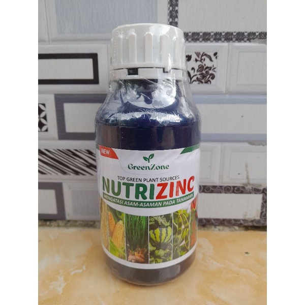 Jual Nutrizinc Pupuk Cair Mengatasi Asam Asaman Pada Tanaman | Shopee Indonesia