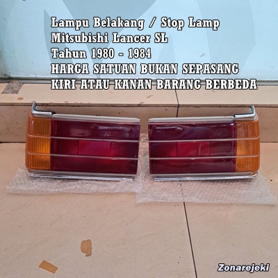 Jual Lampu Belakang Stop Lamp Mitsubishi Lancer SL 82 Tahun 1980 1984 ...