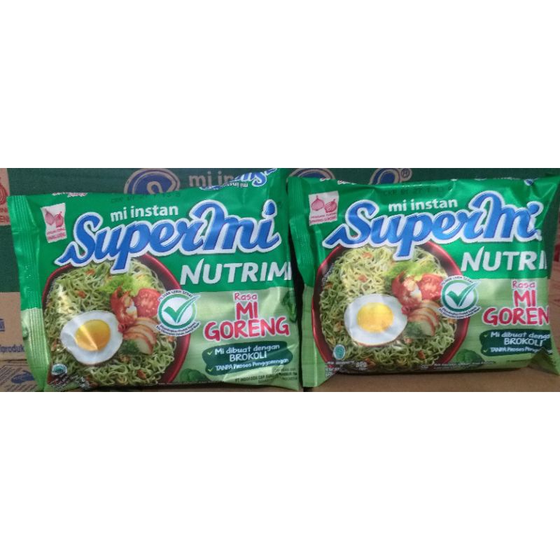Jual KZ - supermi nutrimi rasa mi goreng 80g | Shopee Indonesia