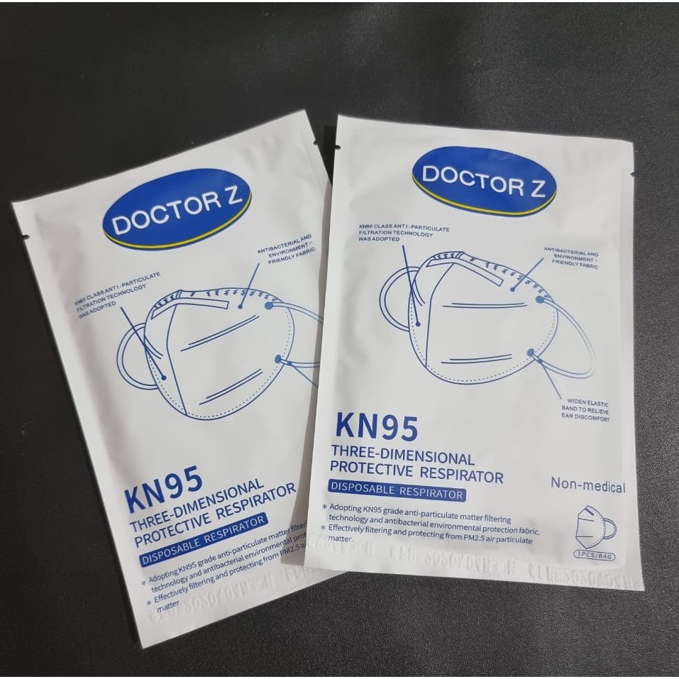Jual MASKER KN95 DOCTOR Z KN 95 EARLOOP 4PLY N95 / Masker Medis | Shopee Indonesia