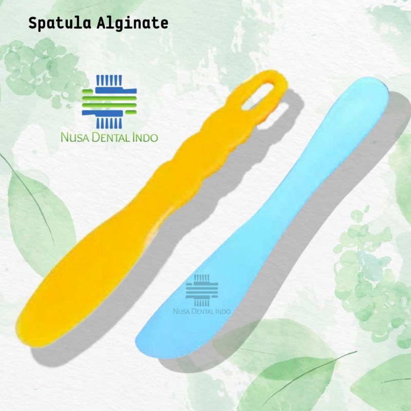 Jual Dental spatula plastik pengaduk alginat gips stone spatle spatel ...