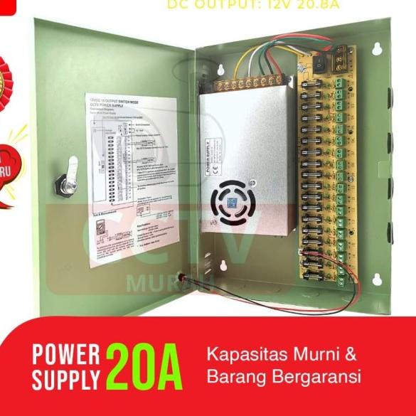 Jual POWER SUPPLY 20A/12V BOX | Shopee Indonesia