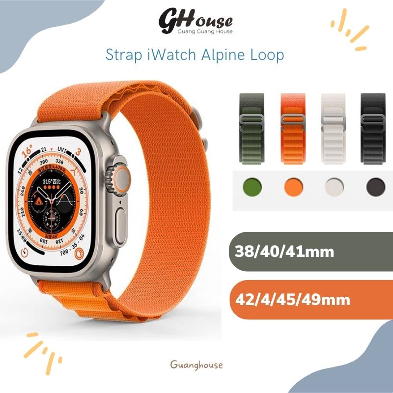 Jual Strap Alpine Loop Nylon Apple Watch iWAtch Tali Pengganti Apple Watch iWatch Ultra ...