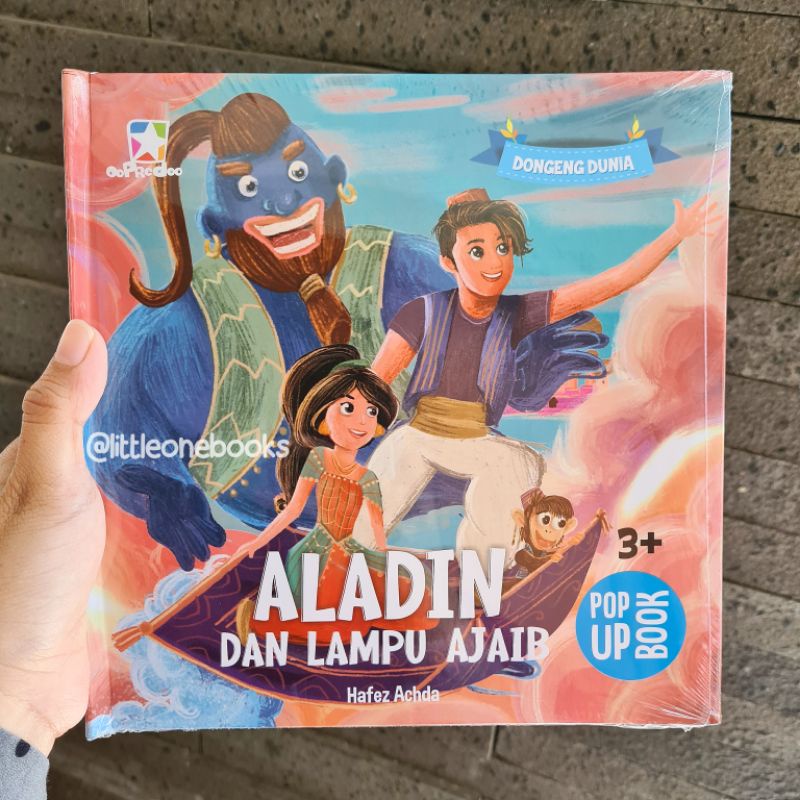 Jual Aladin dan Lampu Ajaib - Interactive Pop Up Book Impian Studio ...