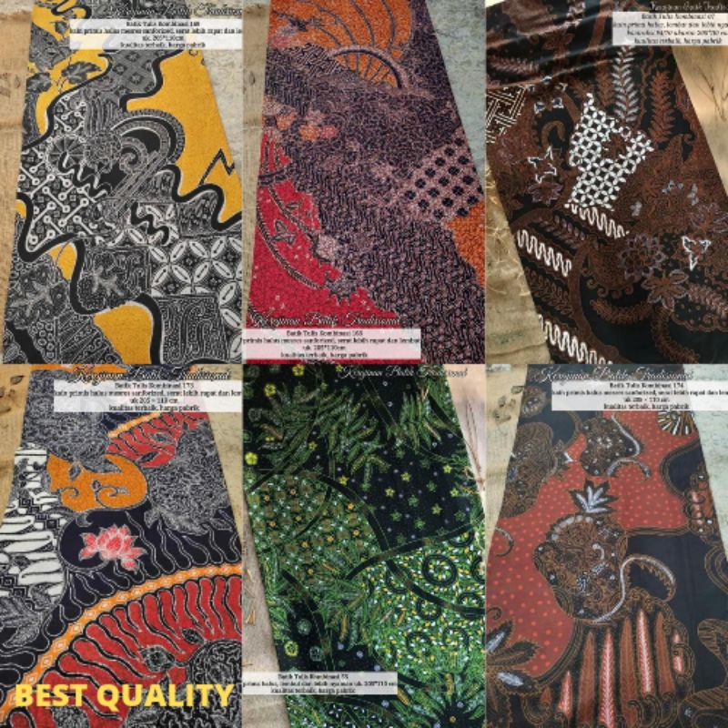 Jual KAIN KAIN BATIK TULIS KOMBINASI BAHAN KATUN PRIMA HALUS BATIK KHAS ...