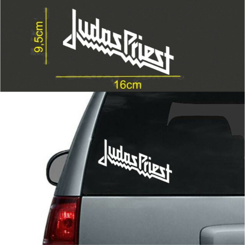 Jual Stiker Mobil Band Judas Priest - Car Decal Sticker | Shopee Indonesia