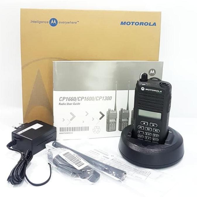 Jual Ht Handy Talky Radio Ht Motorola Cp 1660 Cp1660 Frekuensi Vhf Atau Uhf | Shopee Indonesia
