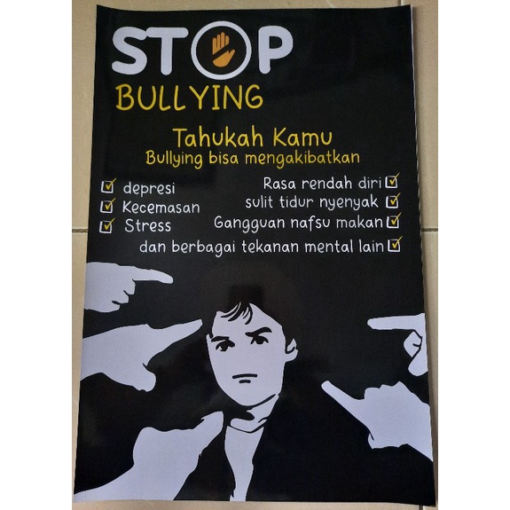 Jual Poster Stop Bullying | Shopee Indonesia