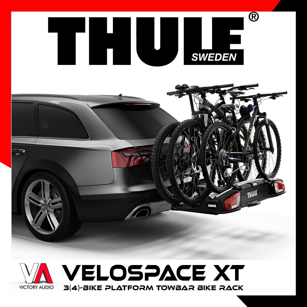 Jual Rak Sepeda Mobil THULE VELOSPACE XT 3 to 4 Bike Rack Bike Platform ...