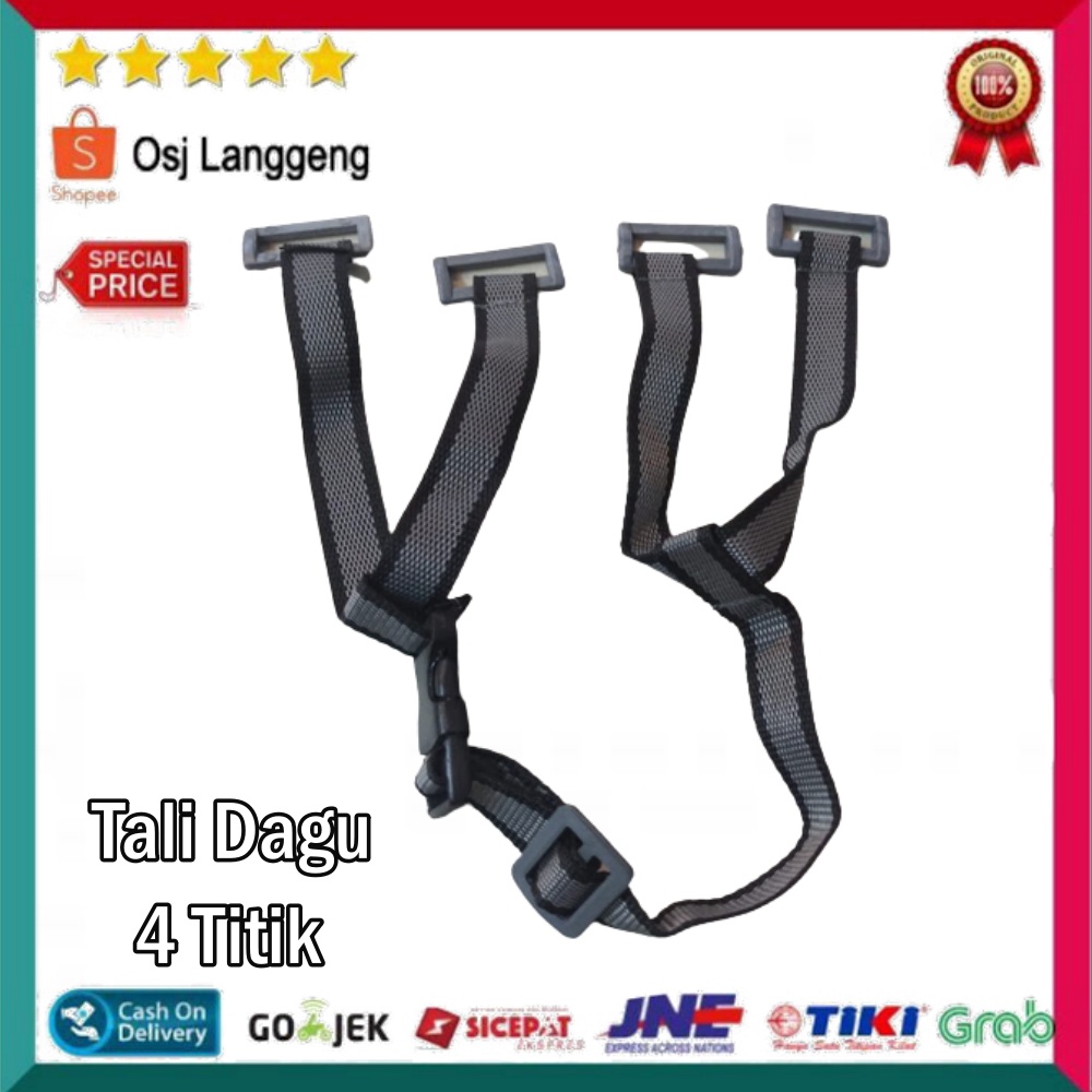 Jual Tali Dagu Helm Safety Proyek Empat Titik - Chin Strap 4 Titik ...