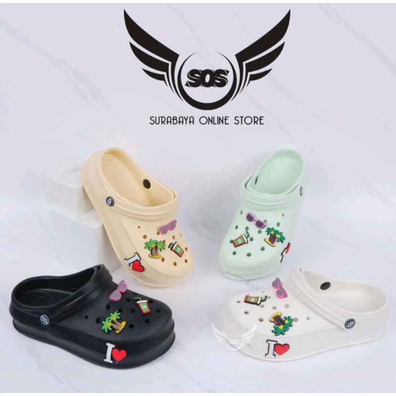 Jual Fuji Classic dewasa/ Sandal Baim Viral/ Sandal Fashion Kodok Karet ...