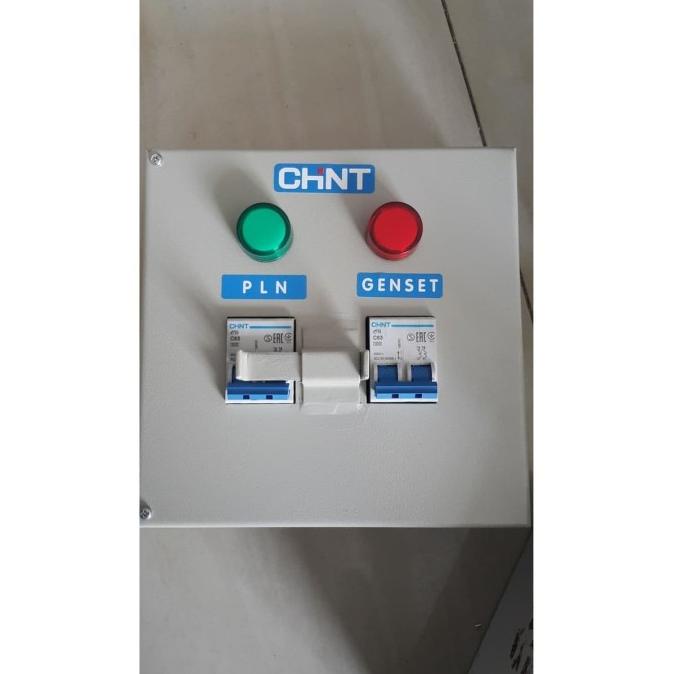 Jual Panel Interlock Switch Pln - Genset Chint 2P (Pengganti Ohm Saklar ...