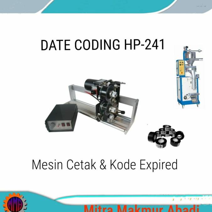 Jual Mesin Coding Cetak Tanggal Expired Date Hp 241 | Shopee Indonesia