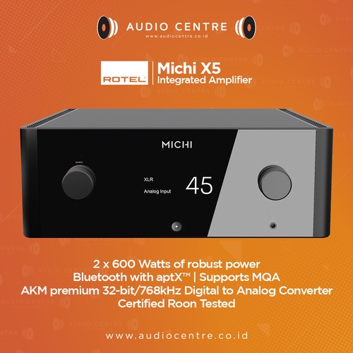 Jual Rotel Michi X5 Stereo Integrated Amplifier | Shopee Indonesia