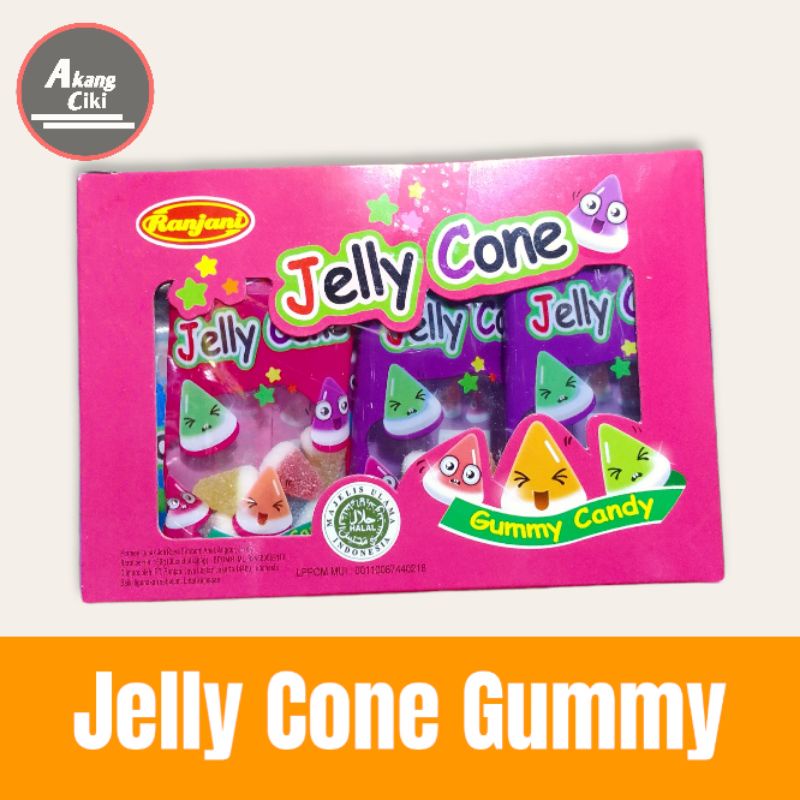 Jual PERMEN GUMMY JELLY CONE 30 PCS | Shopee Indonesia