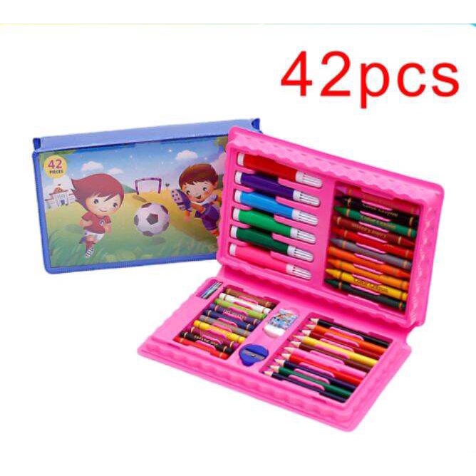 Jual Crayon Anak Pengasah 208pcs Set Alat Menggambar Melukis Anak-anak ...