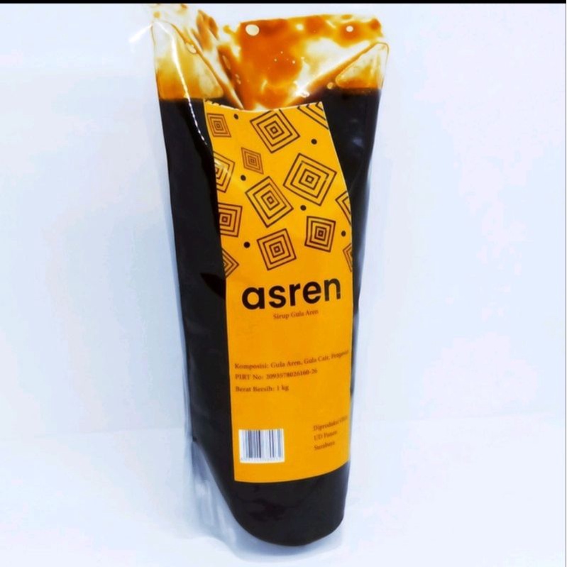 Jual Asren Sirup Gula Aren /Gula aren cair / syrup brown sugar 1 kg ...