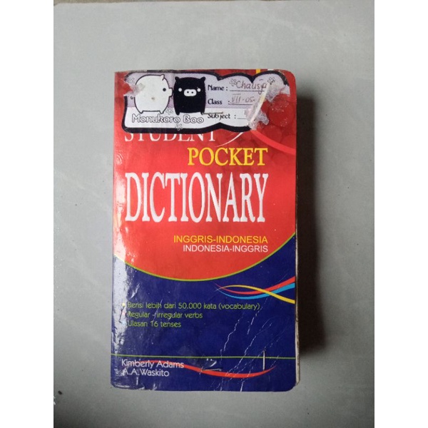 Jual Student Pocket Dictionary (Inggris - Indonesia) | Shopee Indonesia