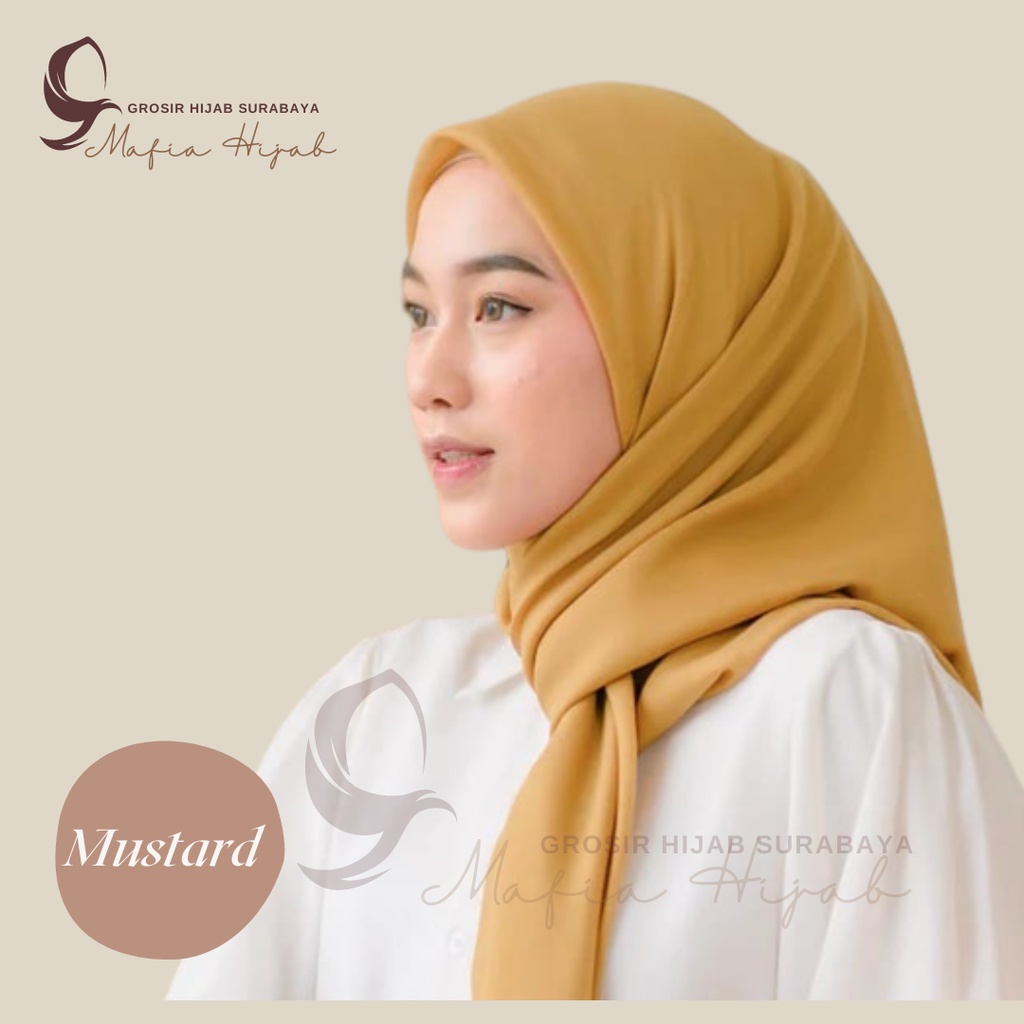 Jual { Mafia hijab } Bella square premium quality hijab bella aquare ...
