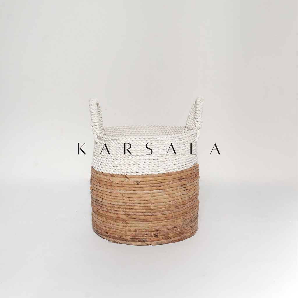 Jual KARSALA Dako Basket 2 | Keranjang Laundry Anyaman Seagrass ...