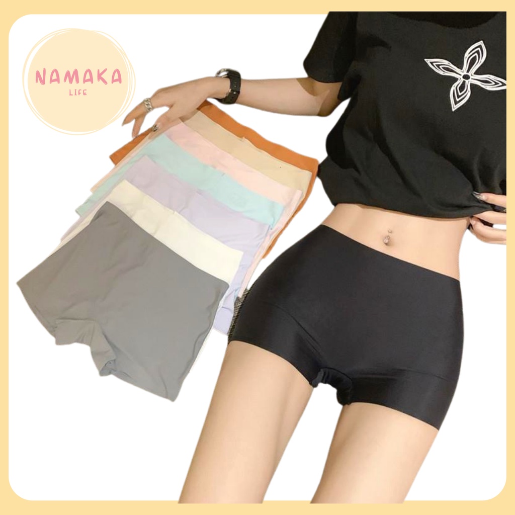 Jual [NL] CD CELANA DALAM SEAMLESS WANITA BOXER SQUARE KOTAK BOKSER ...