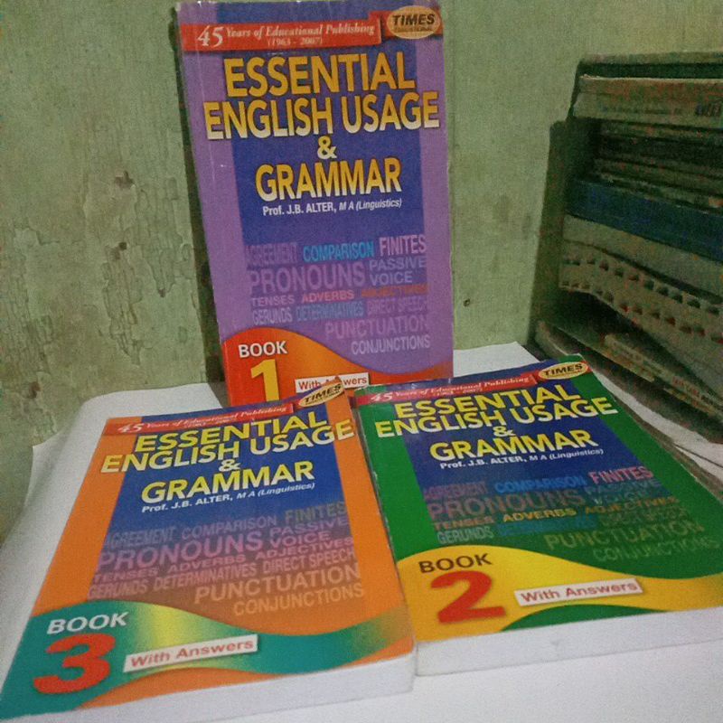 Jual Essential English Usage & Grammar by Prof J.B.Alter,MA ...