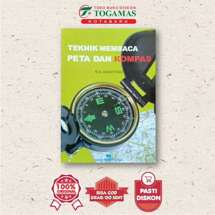 Jual TEKNIK MEMBACA PETA DAN KOMPAS - N.S ADIWIYONO | Shopee Indonesia