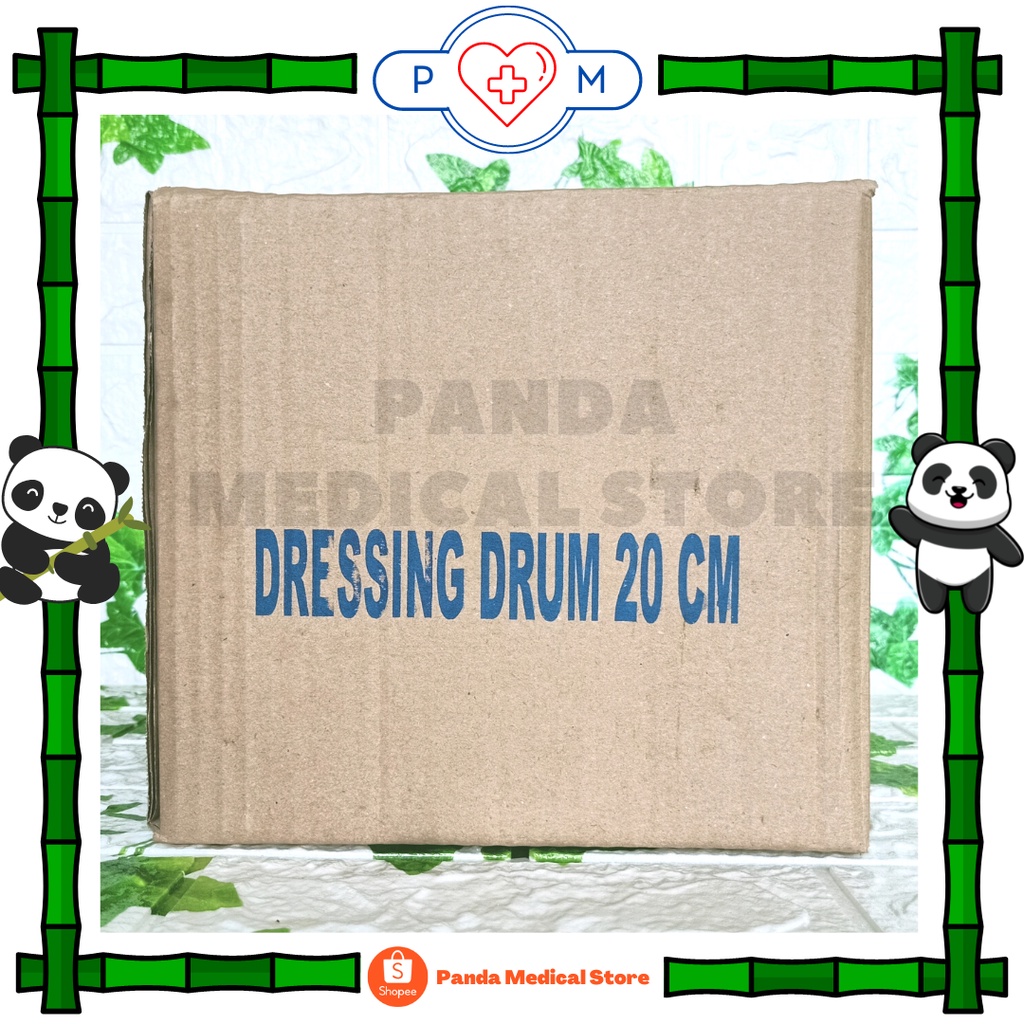 Jual Tromol / Dressing Drum / Tromol Kasa Stainless 20cm | Shopee Indonesia
