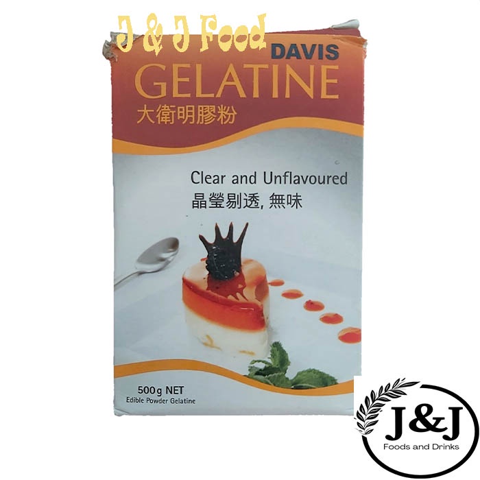 Jual Gelatine Davis 500 Gram | Shopee Indonesia