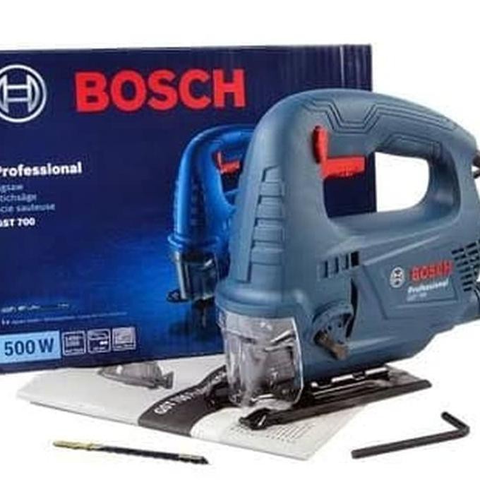 Jual BOSCH MESIN JIG SAW GERGAJI POTONG KAYU 70 MM JIGSAW 500 WATT GST ...