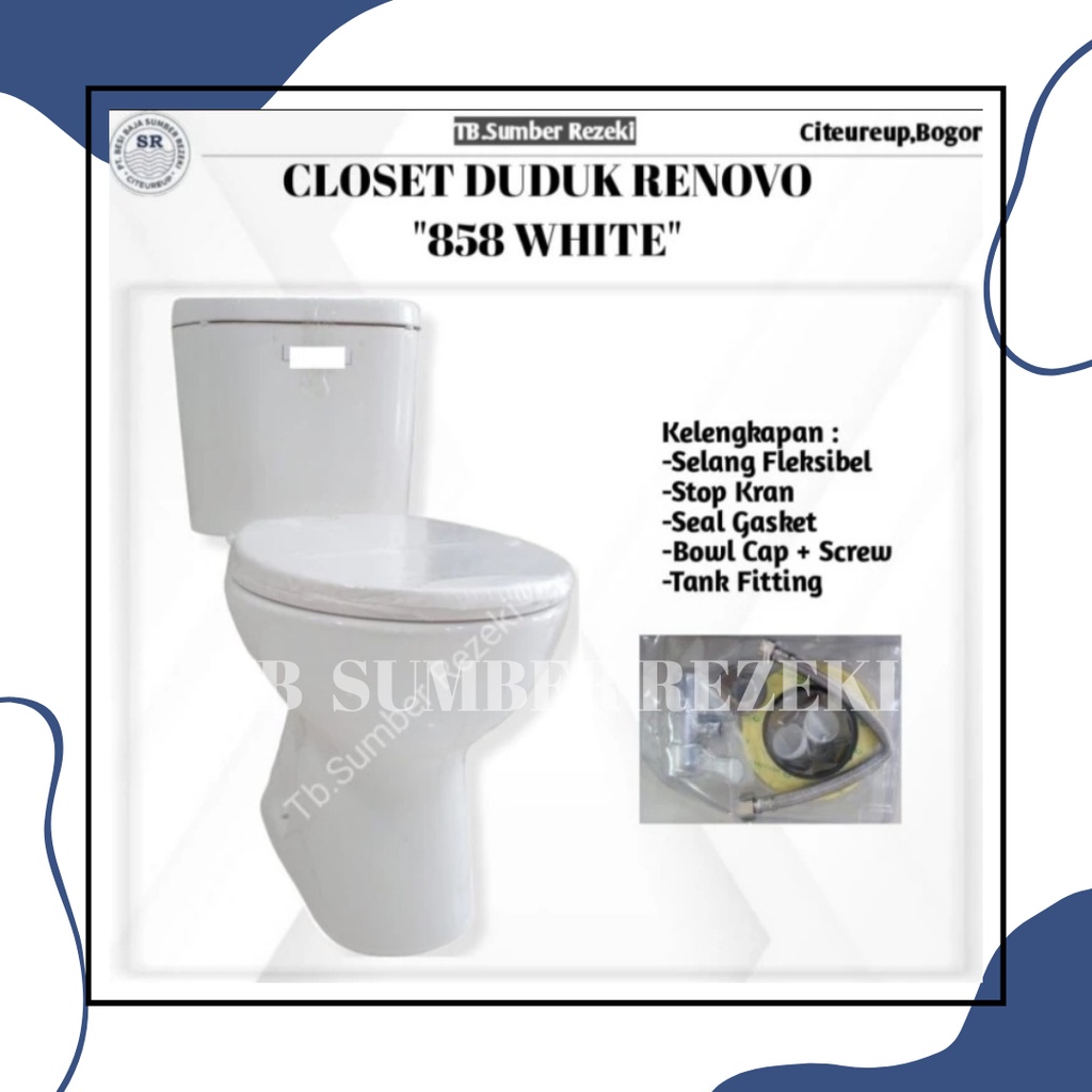 Jual CLOSET DUDUK RENOVO | Shopee Indonesia