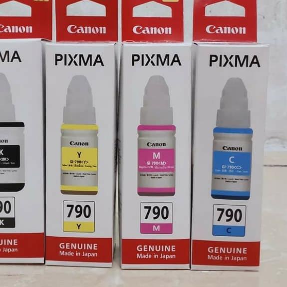 Jual tinta canon GI 790 original g 1010/2010/3010/4010 BLAck - Hitam ...