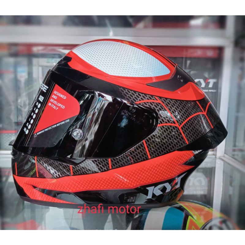 Jual Helm kyt tt couse motif limited edition# marvel carnage#marvel ...