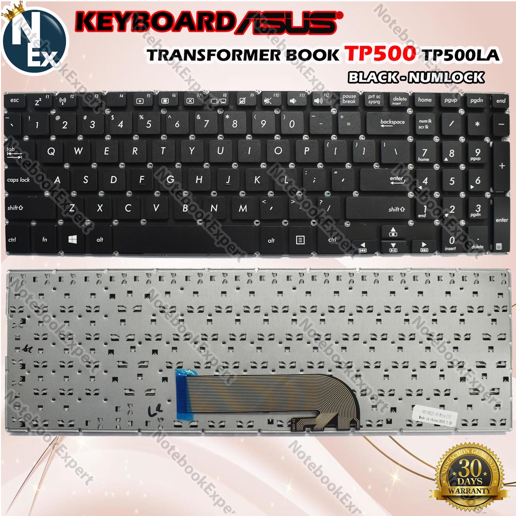 Jual Keyboard Asus Transformer Book Flip TP500 TP500l TP500la TP500lb ...