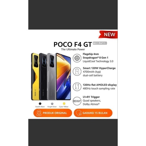 Jual foco f4 GT 12/256gb 5G | Shopee Indonesia