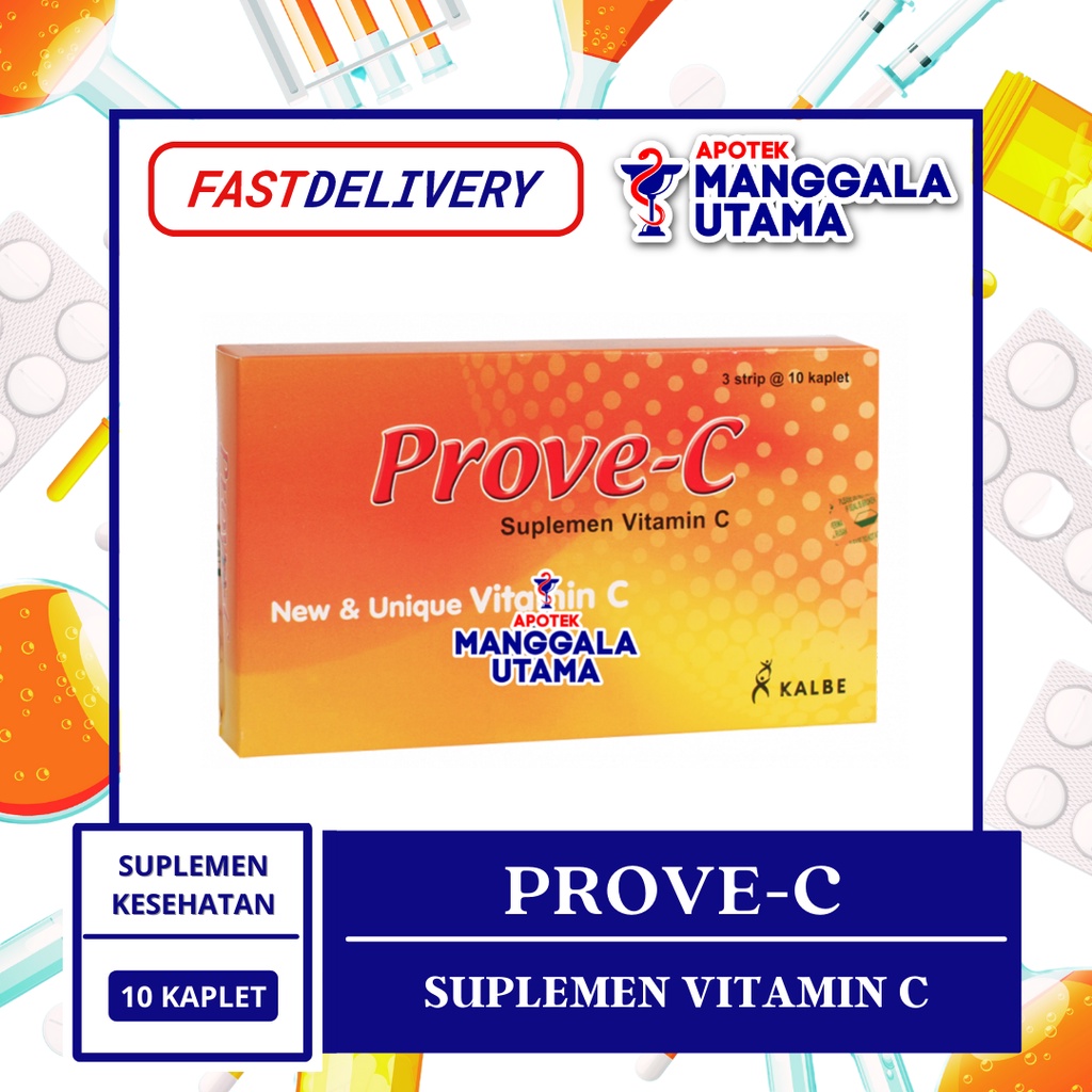 Jual PROVE-C PER STRIP ISI 10 TABLET | Shopee Indonesia