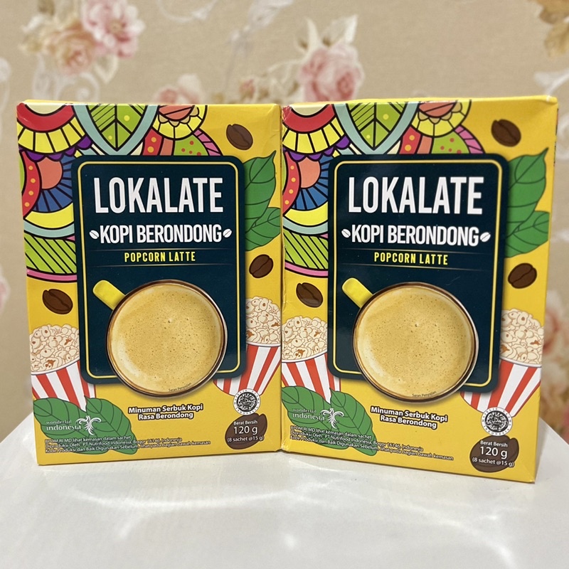 Jual LOKALATE KOPI BERONDONG - POP CORN LATTE 8 SACHET | Shopee Indonesia