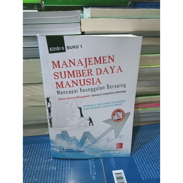 Jual Manajemen sumber daya manusia ( MSDM ) edisi 6 jld 1 By Raumond A Noe | Shopee Indonesia