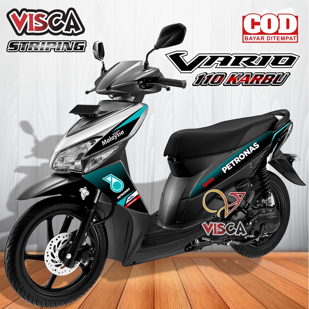 Jual Striping Vario 110 Karbu - Stiker Sticker Striping Variasi Lis Honda Vario 110 Karbu ...