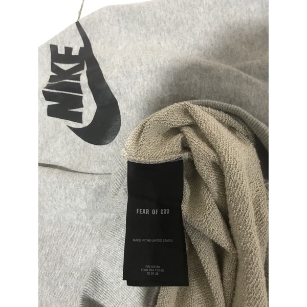 Jual FOG Essentials X Nike Swoosh Crewneck Original | Shopee Indonesia