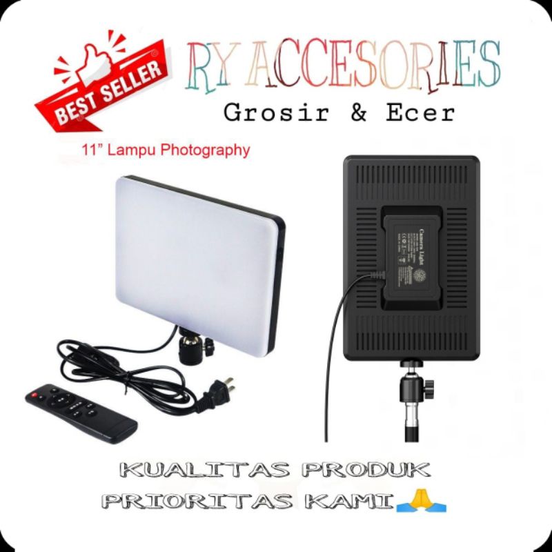 Jual RY - Lampu LED emergency 11 inch MM-240 lampu selfie studio foto ...